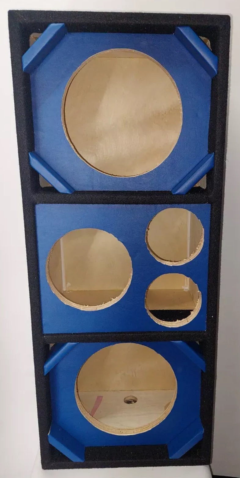 Empty 8” CHUCHERO 2 TWEETER 1 DRIVER BRAZILIAN STYLE – Orange Electronics