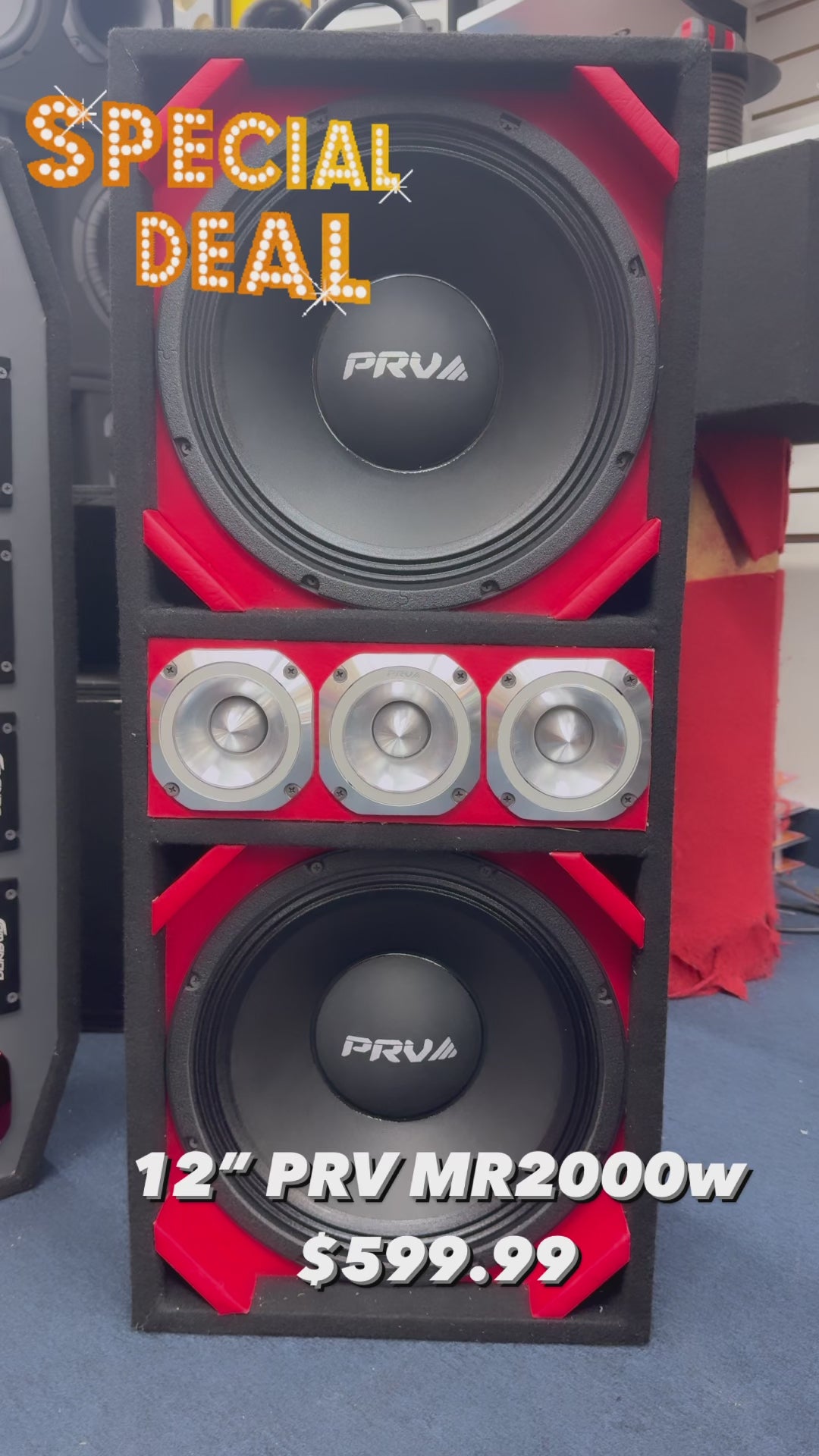 12” PRV MR2000 Chuchero 3T – Orange Electronics